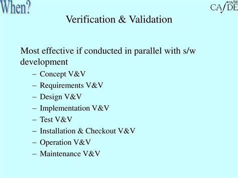 Verification And Validation Ppt Download