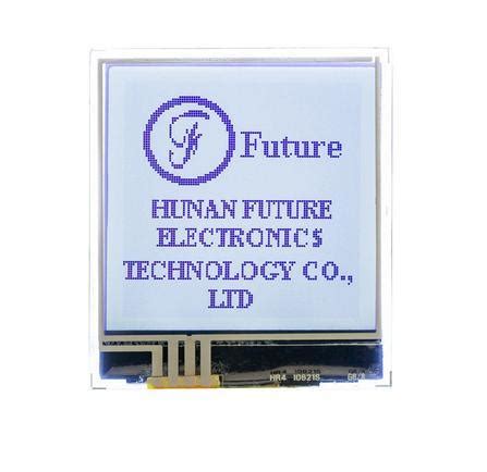 RoHS Reach ISO Dots Graphic Monochrome Va LCD Panel China