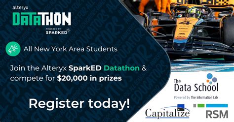 Alteryx On Linkedin Join Us For The Next Sparked Datathon