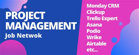 Project Management Jobs Network All Ccna Ccnp Power Bi Tableau