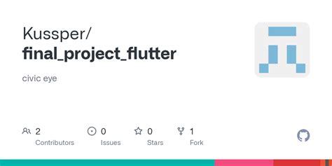 GitHub Kussper Final Project Flutter Civic Eye