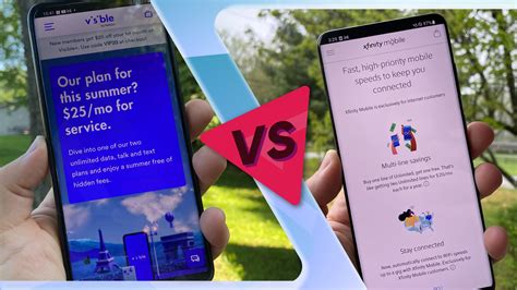 Visible Vs Xfinity Mobile Visibles Plans Are Simpler And Cheaper