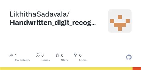 Github Likhithasadavala Handwritten Digit Recognition