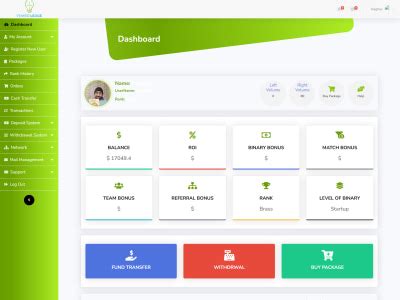 Binary Unilevel Matrix Mlm Website In Laravel Upwork