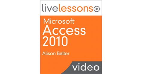 Debugging A Macro Microsoft Access 2010 Livelessons Video Training