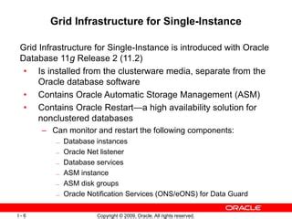 D50079GC20 Oracle Database 11g Administration Workshop II Release 2