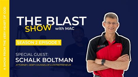 The Blast Show S2e1 Schalk Boltman Life Law Career