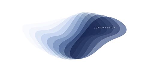 추상 기하학적 디자인 다양한 겹치는 요소로 만든 벡터 그림입니다 배너 플래카드 포스터 또는 전단지에 적용됩니다 3차원 형태에 대한 스톡 벡터 아트 및 기타 이미지 Istock