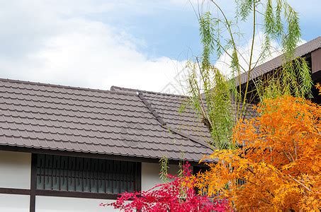 日本式屋顶建筑学传统旅行天堂神社文化建筑宗教蓝色艺术高清图片下载 正版图片322197308 摄图网