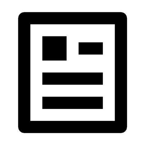 Article Vector Svg Icon Svg Repo