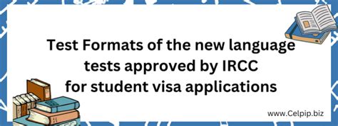 Test Formats Of The New Language Tests Approved By Ircc Free Celpip Practice Tests And Mock