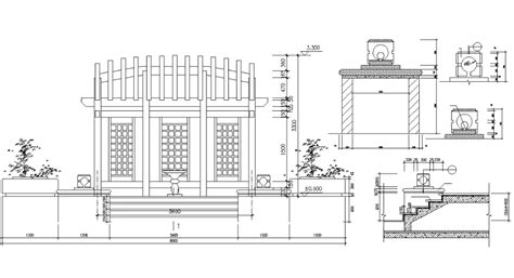 House Building Front And Rear Elevation Design With Autocad Hatching Dwg File Artofit