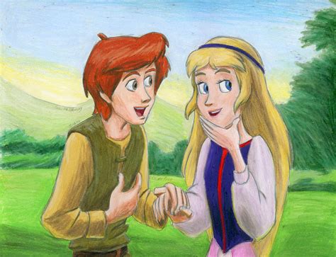 Taran And Eilonwy By Taipu556 On Deviantart