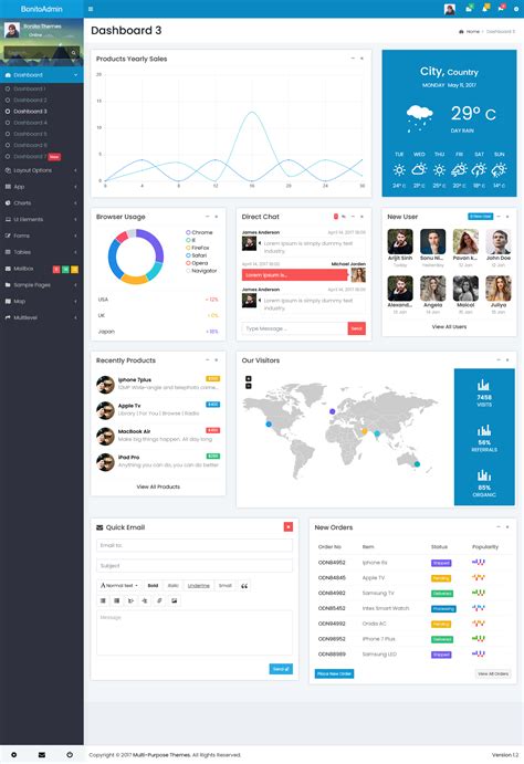 Bonito Check Simple Yet Powerful Bootstrap 5 Admin Dashboard