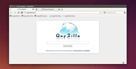 Lo Sviluppo Di Qupzilla Il Completo Browser Qt Per Linux Linux Freedom