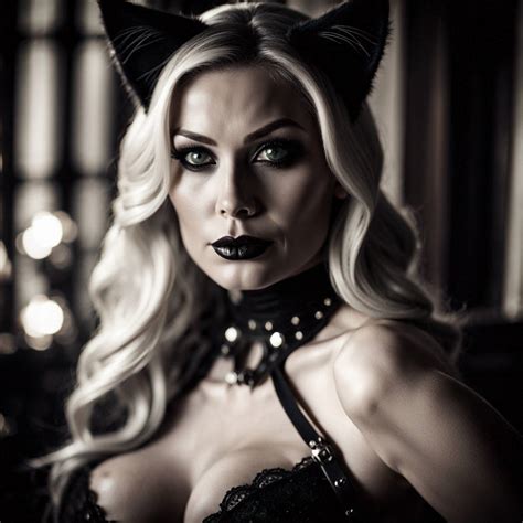 Hot Lewd Nsfw Bdsm Black Cat By Hotaifantasy On Deviantart