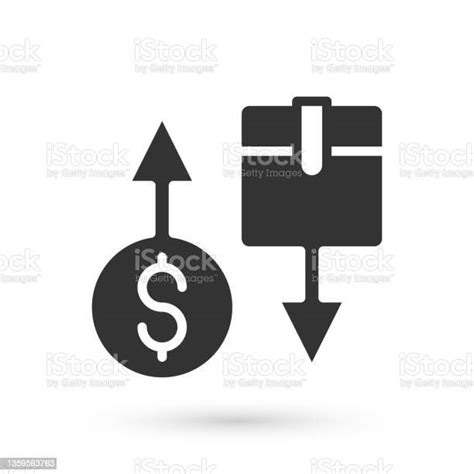 흰색 배경에 격리 된 회색 세금 판지 상자 상자 아이콘 상자 포장 소포 표지판 배송 및 포장 벡터 0명에 대한 스톡 벡터 아트 및 기타 이미지 Istock