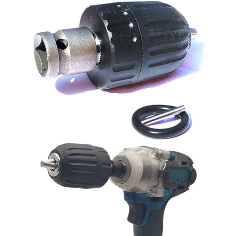 Drill Chuck For Impact Wrench Socket Adaptor Impact Wrench To Drill Adaptor Drill Chuck Adapter