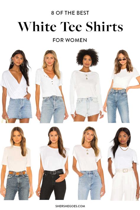 Bright Whites The 7 Best White T Shirts For Women 2021