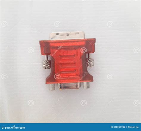 Dvi Hdmi Vga Analog Digital Converter For Computer Pc Laptop Stock Image Image Of Cables