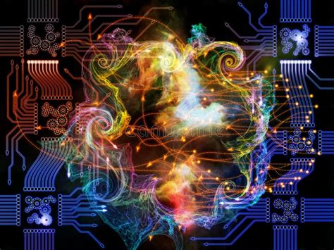 Forces Of Cpu Workflow Stock Illustration Illustration Of Turbulence 196087168