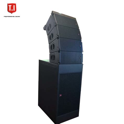 Powerful Passive Church Speaker Double 65 Inch Dj Audio Two Way Line Array Speaker Line Array
