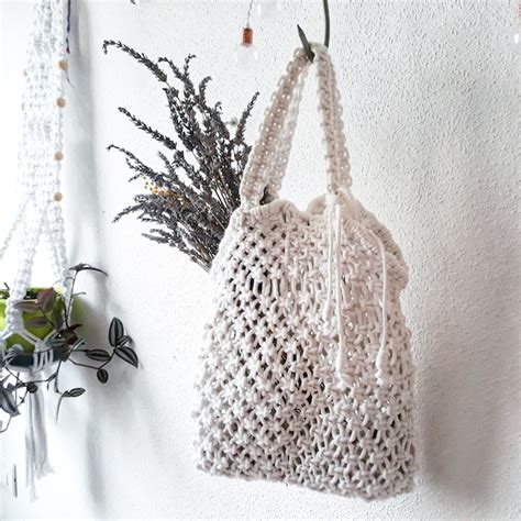 Macrame Bag Pattern Etsy