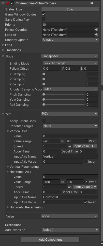 Smooth Pov Camera Rotation Using The New Input System Unity Engine