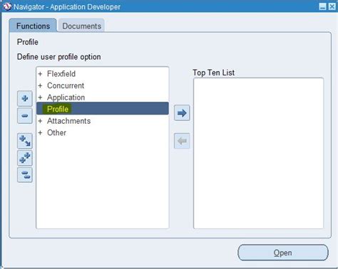 Oracle Applications Blog How To Create New Profile Options In Oracle Apps