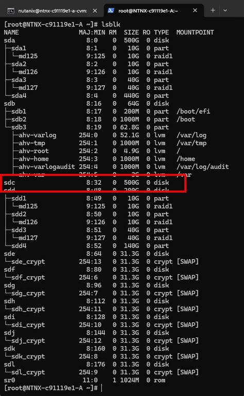 Adding Extra Disk To Nutanix Community Edition Jeroen Tielen
