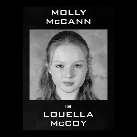 Molly Mccann As Louella Mccoy Iona Bell As Lou Lou In The Hunger