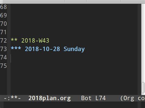 关于 org indent 开启后 buffer 末尾缩进无效 Org mode Emacs China
