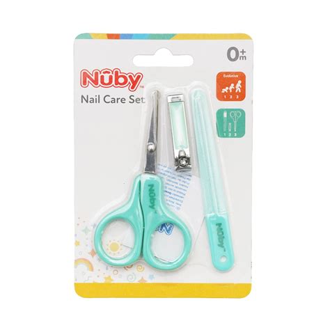 Nuby ნუბი ფრჩხილის მოვლის ნაკრები Green 4774