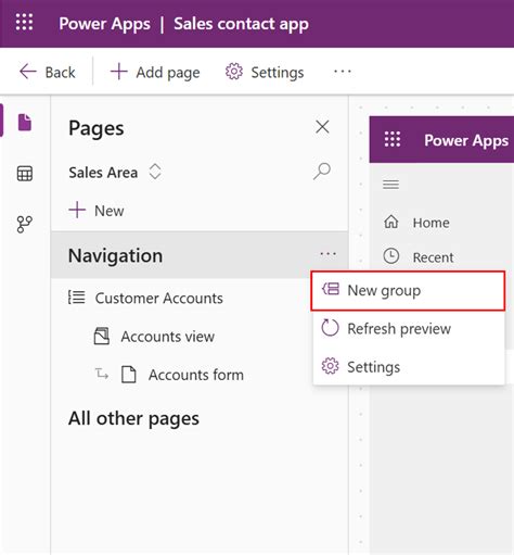 App Navigation In Model Driven Apps Power Apps Microsoft Learn