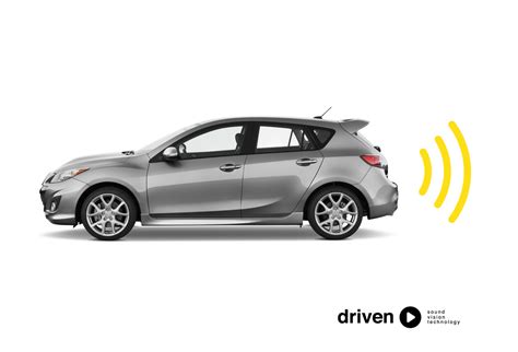 Rear Parking Sensor System Driven Sound Vision Technology