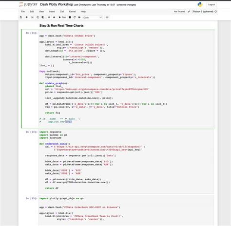 Hosam Mahmoud On Linkedin Python Visualization Dash Crypto