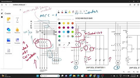 Motor Control Center Mcc Panel Wiring Diagram In Autocad Electrical Youtube