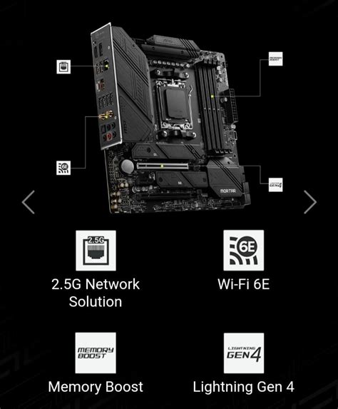 [new] Msi Mag B650m Mortar Wifi X670 X670e 7600x 7700x 7900x 7950x Computers And Tech Parts