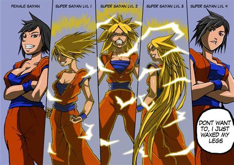 Dragon Ball Z Female Saiyan