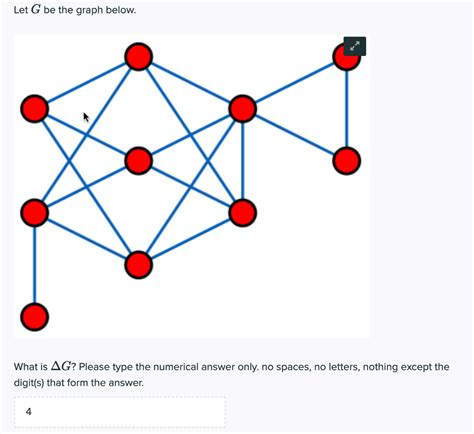 Solved Let G Be The Graph Below What Is AG Please Type The Chegg Com