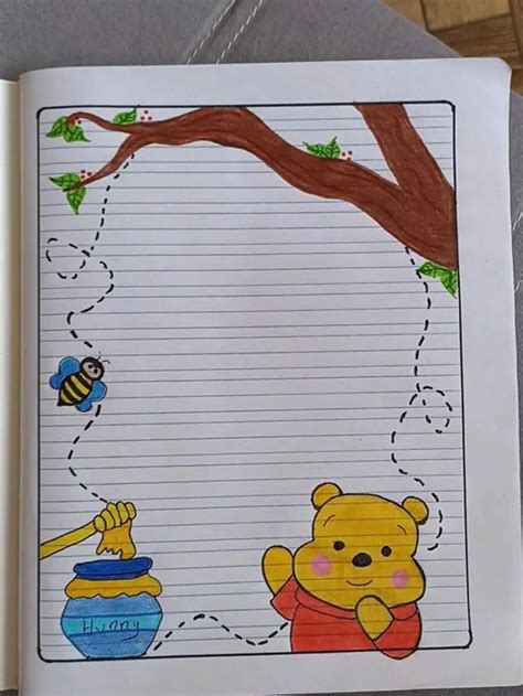 تزیین دفتر مشق دخترانه فانتزی از جدیدترین نقاشی های پینترستی