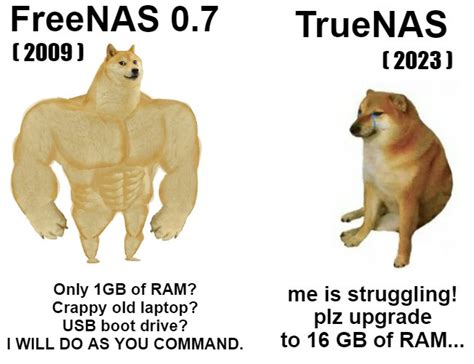 Memes Truenas Zfs And Related Share Your Own Page 5 Truenas