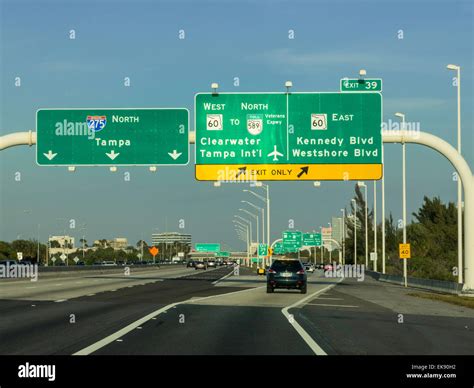 Interstate Exit Sign