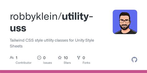 Github Robbyklein Utility Uss Tailwind Css Style Utility Classes For