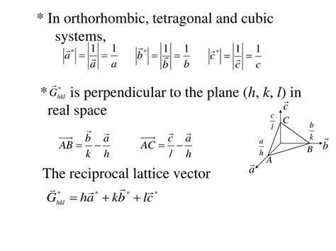 Ppt Vi Reciprocal Lattice Powerpoint Presentation Free Download Id 2597292