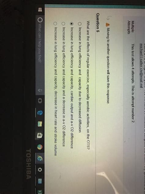 Solved What Are The Effects Of Regular Exercise Especially