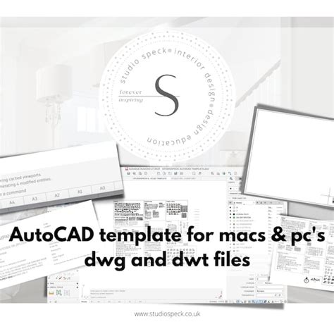 Autocad Architecture Template Etsy