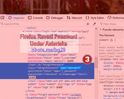 How to Reveal Password Asterisk in Mozilla Firefox 力 2025 ScrapersNBots Blog