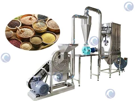 High Capacity Grain Crusher Machine Corn Wheat Mill Grinder