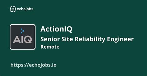 Actioniq Is Hiring Senior Site Reliability Engineer Usd 214k 239k Remote Python Go Php